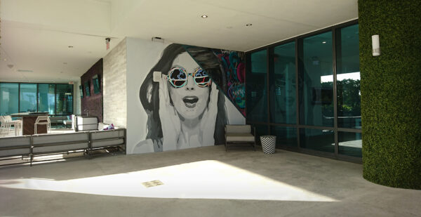 Americas Top Pool Deck Murals in Miami - The Color Dreamers