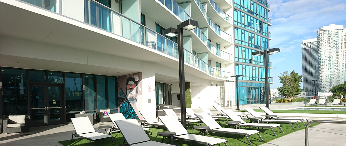 Americas Top Pool Deck Murals in Miami - The Color Dreamers